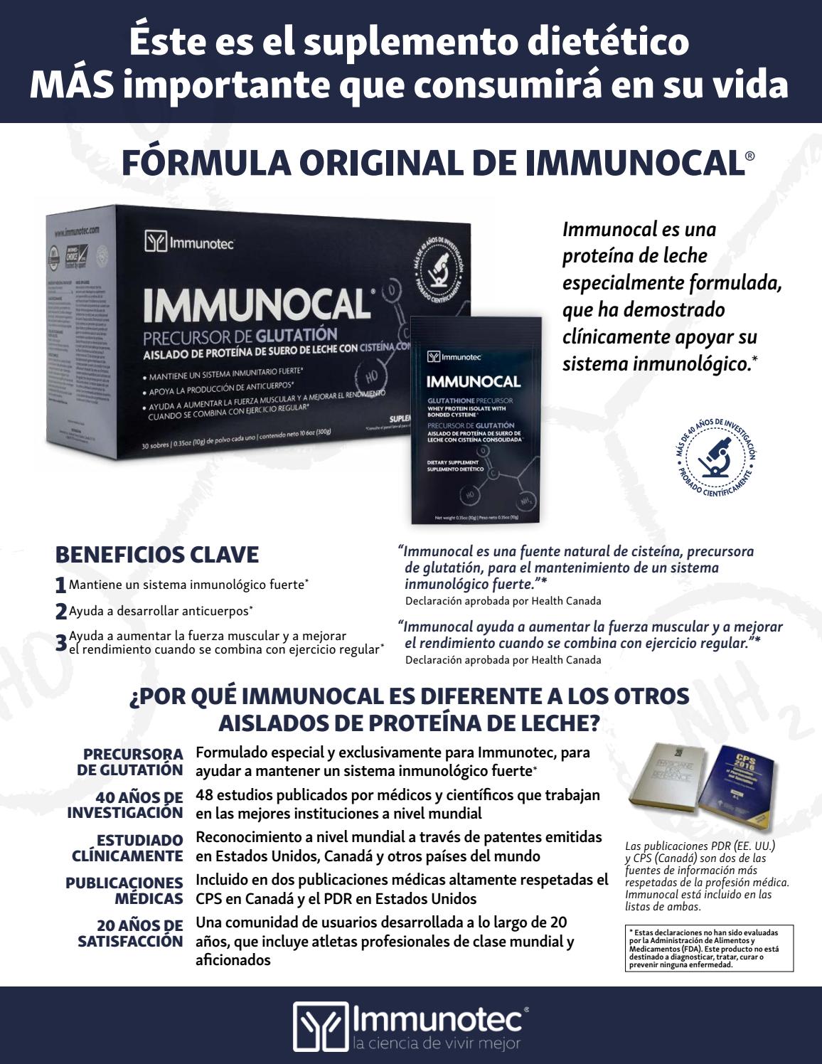 Tienda - Tienda Immunocal Colombia